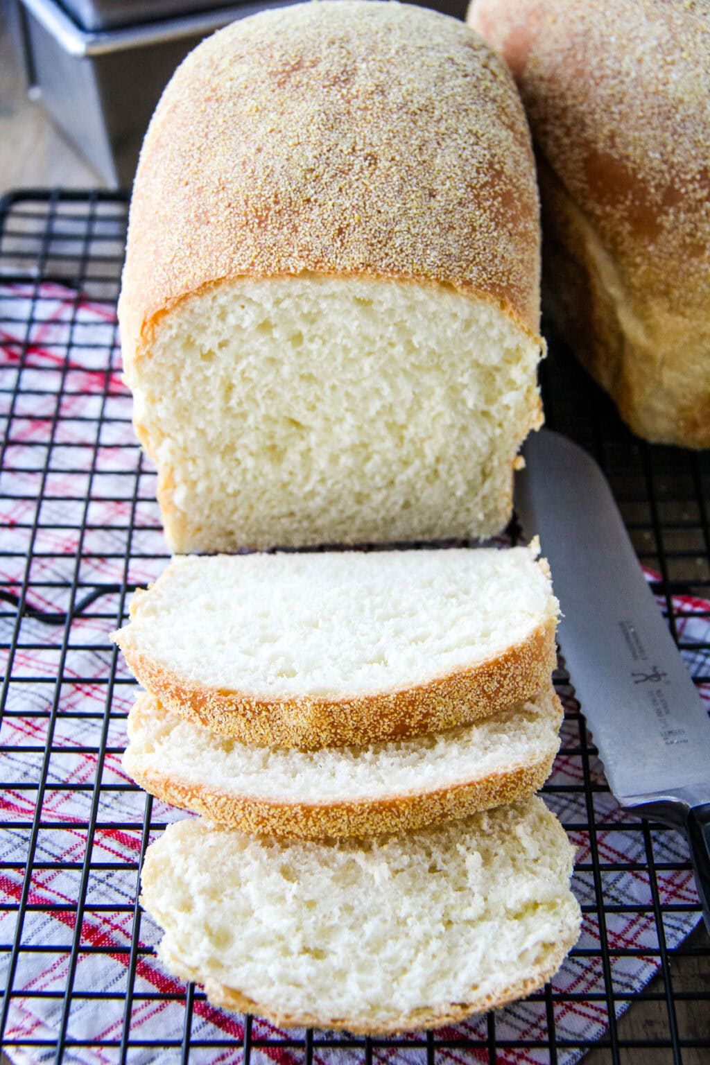 Bread Machine English Muffin Bread - Our Tasty Kitchen
