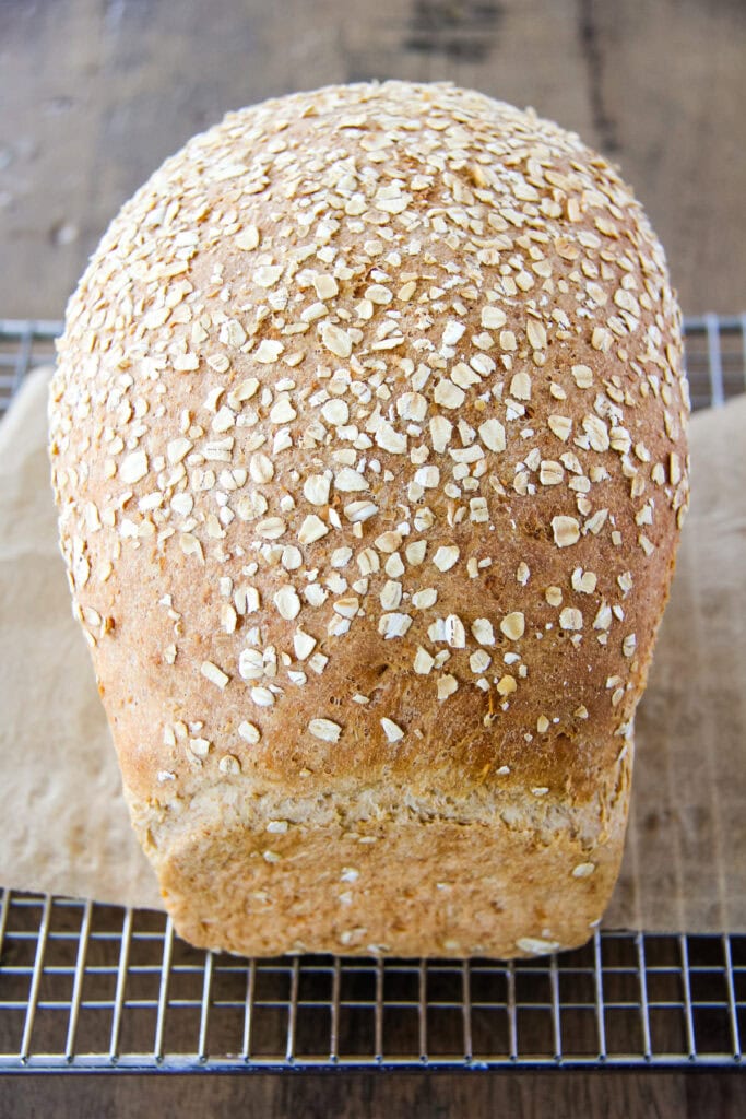Bread Machine Oatmeal Bread - Our Tasty Kitchen