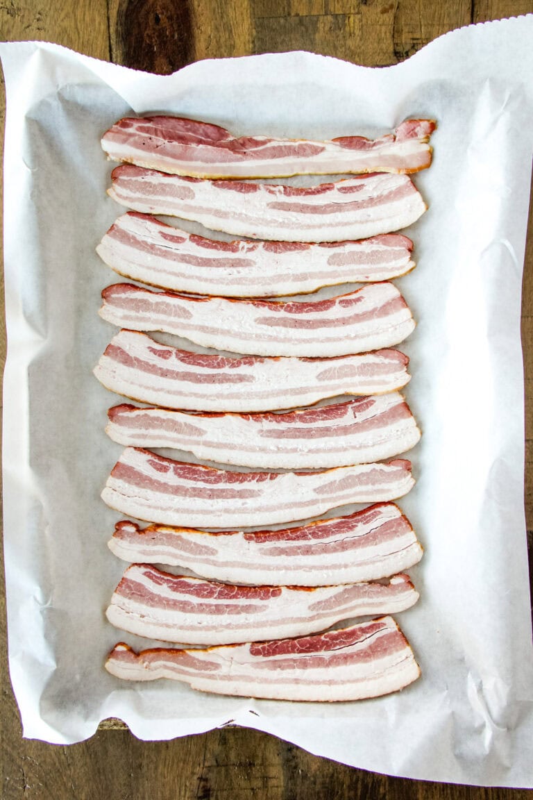 How to Make Bacon in the Oven (the easiest way ever) - Our Tasty Kitchen