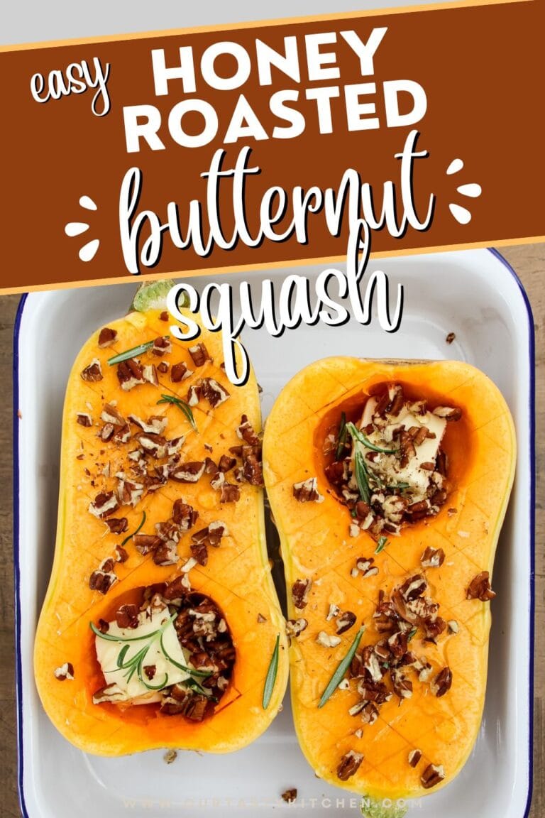 Honey Roasted Butternut Squash - Our Tasty Kitchen