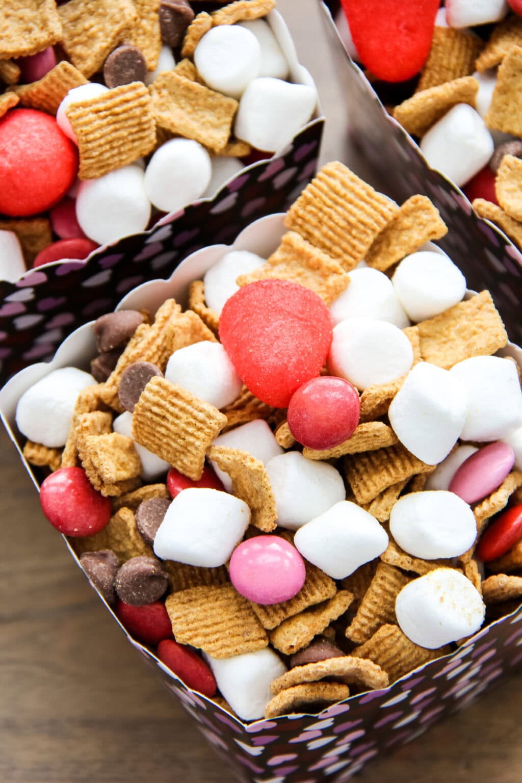 Valentine's Day S'mores Snack Mix Recipe - Our Tasty Kitchen
