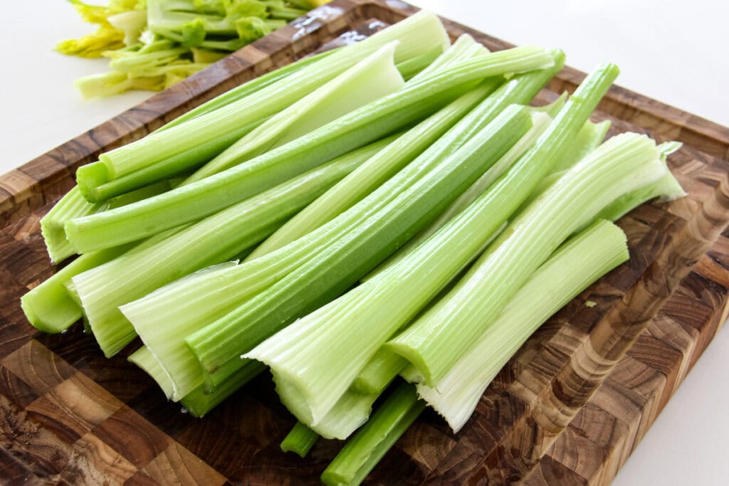 Reducing Food Waste: Freezing Celery - Our Tasty Kitchen